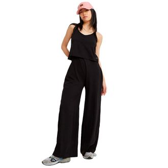 G-Star RAW Womens Jumpsuit Spaghetti strap loose jumpsuit wmn, Schwarz (dk black D24576-C532-6484), L