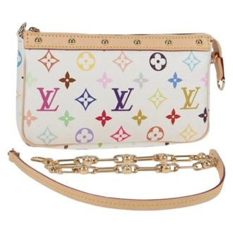 Louis Vuitton Pre-owned Toile sacs-louis-vuitton - Femme - Pre-owned - Blanc - Taille: ONE Size