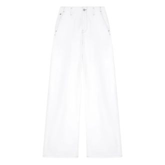 Emporio Armani Femme, Pantalons, Blanc, Taille: W30 Slim Fit Jeans