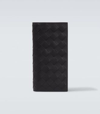 Bottega Veneta Kartenetui Intrecciato aus Leder
