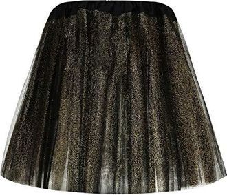 Generic Jupe Paillette Femme Jupes Sequin Jupe Paillettes Mode Femme &Eacute;lastique 3 Couches pour Danse Tutu, Jupe Dynamique et &Eacute;l&eacute;gante