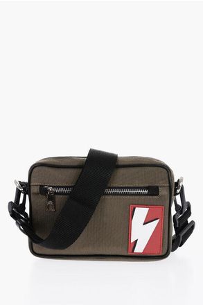 Neil Barrett Nylon Shoulder Bum Bag with Adjustable Strap size Unica