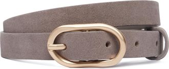 Calvin Klein G&uuml;rtel Calvin Klein Buckle Suede Belt 20Mm LV04F7110G Grau