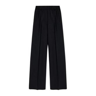 Dolce & Gabbana Wollhose - - Trousers - Damen - Schwarzk - XS