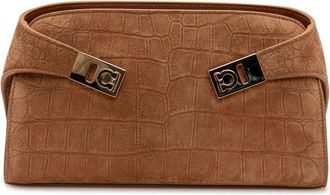 Ferragamo Femme, Sacs, Beige, Taille: ONE Size Hug Shoulder Bag