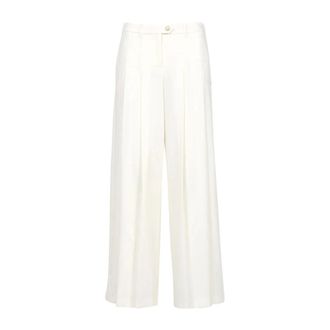 Pennyblack Femme, Pantalons, Blanc, Taille: 40 FR Wide Pantalons
