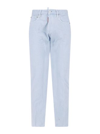 Dsquared2 Straight Leg Jeans - Blau