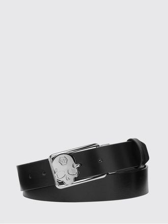 Philipp Plein Ceinture en cuir lisse avec boucle Skull et logo Hexagon