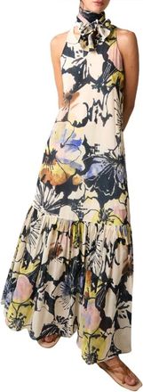 Alessia Santi Femme, Robes, Multicolore, Taille: 34 FR Robe Longuette