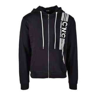 Costume National Baumwollstrickpullover - - Sweatshirts & Hoodies - Herren - Schwarzk - M