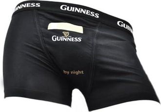 Guinness Official Merchandise - Boxer - Homme - Noir - Noir - petit