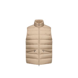 Moncler Moncler Treompan Down Gilet, Men, Beige, Size: 0