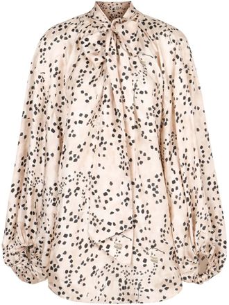 Zimmermann Billow Bluse - Nude