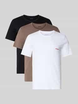 HUGO BOSS Regular Fit T-Shirt-Set aus reiner Baumwolle Modell T-SHIRT RN TRIPLET P