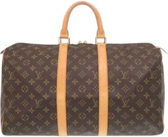 Louis Vuitton unisex, Pre-owned, Brun, Taille: ONE Size Sac Week-end Vintage Pre-owned