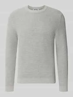 Review Regular Fit Strickpullover aus reiner Baumwolle