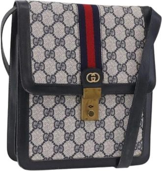 Gucci Pre-owned Sac bandouli&egrave;re vintage - Femme - Pre-owned - Bleu - Taille: ONE Size