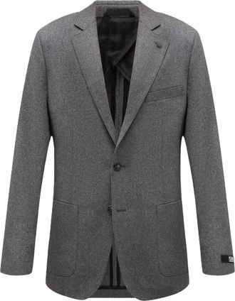 Karl Lagerfeld Vilna-Mischung Blazer mit Teilfutter - - Jackets - Herren - Grau - XL