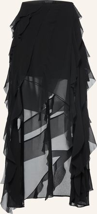 AllSaints Allsaints Rock Melody Mit Volants schwarz