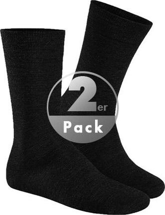 Hudson Herren Socken schwarz Baumwolle & Mix unifarben