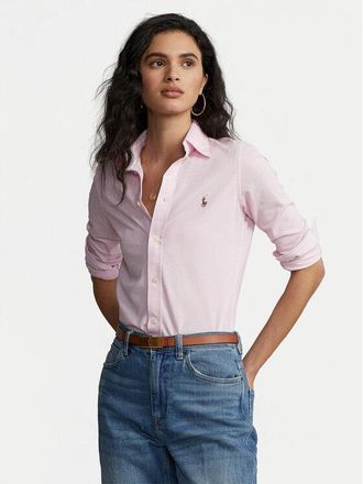 Polo Ralph Lauren Hemd Heidi 211664427002 Rosa Slim Fit