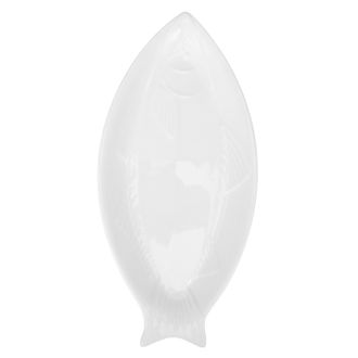 Cabilock Fischservierplatte Keramik Fischteller Dampfgarplatte F&uuml;r Restaurants Und K&uuml;che Fischf&ouml;rmige Servierplatte Mit Einzigartigem Design