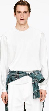 Arket Langarmshirt -Wei&szlig;