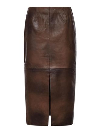 Rotate Jupe Midi - Beige