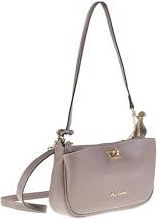 Pierre Cardin Sac &agrave; bandouli&egrave;re pour femme en cuir v&eacute;ritable Made in Italy 32x22x13 cm 1992, taupe, Taille unique