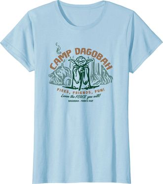 Star Wars Travel Vacation Camp Dagobah Yoda Learn the Force T-Shirt