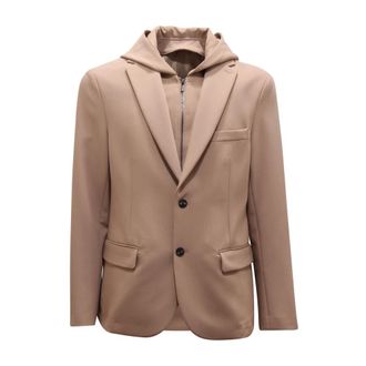 Armani Emporio Jacke mit Abnehmbarer Kapuze - - Jackets - Herren - Beige - S