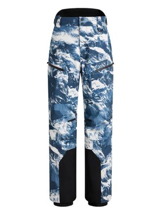 Fusalp pantalon de ski Brakonz imprim&eacute; - Bleu