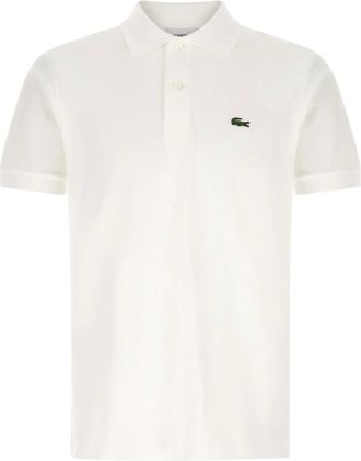 Lacoste Homme, Tops, Blanc, Taille: S Polo Chemises