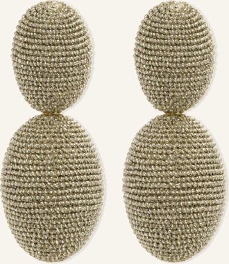 Lott. Gioielli Lott.Gioielli Ohrh&auml;nger Marielle Ce Si Double Braided Oval M Wax By Glambou gold