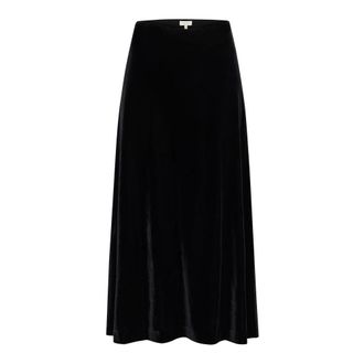 Part Two Dunkelblaue Rock mit Elastischem Bund - - Skirts - Damen - Blau - S