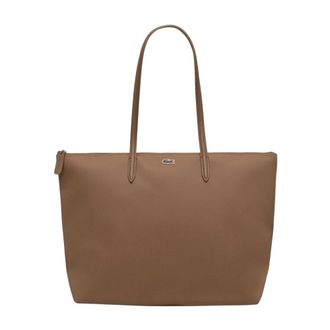 Lacoste Grand Cabas L.12.12 Concept - Femme - Sacs - Brun - Taille: ONE Size