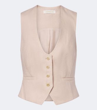 Zimmermann Gilet Clash en lin
