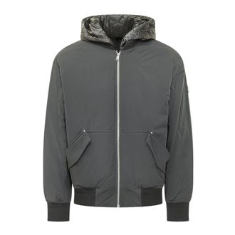 Moose Knuckles Brixton Bomber - - Jackets - Herren - Grau - M