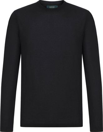 Zanone T-Shirt - Schwarz