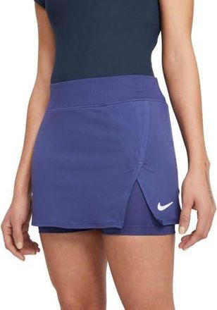Nike Nike Jupe pour Femme W Nkct DF Vctry, Femme, Jupe, CV4729-510, DK Purple Dust/White, XS