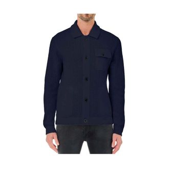 Liu Jo Homme, Pulls, Bleu, Taille: XL Cardigan Bleu Pull Tendance D&eacute;contract&eacute; &Eacute;l&eacute;gant