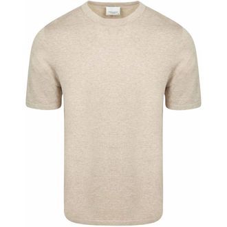 Profuomo T-Shirt Knitted Beige