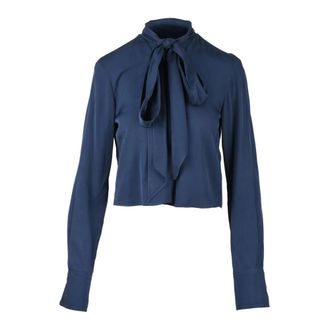 Stella McCartney Camicia Corta - - Blouses & Shirts - Damen - Blau - M