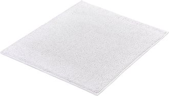 Kleine Wolke Badteppich Chrissy, Farbe: Weiss, Material: 100 % Baumwolle, Gr&ouml;&szlig;e: 55x 65 cm