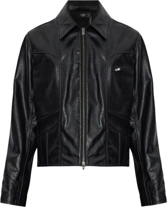 Amiri Veste en cuir Hip Pocket - Homme - Vestes - Noir - Taille: 2XL