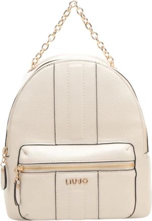 Liu Jo Femme, Sacs, Beige, Taille: ONE Size Quilted Backpack