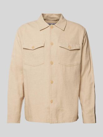 Selected Overshirt mit Leinen-Anteil Modell BRODY