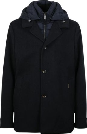 Moorer Barolo Coat - - Coats - Herren - Blau - 2XL
