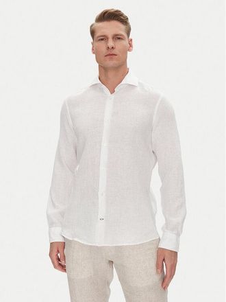 Joop Hemd 17 JSH-146Pai-W 30046075 Weiß Slim Fit