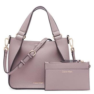 Calvin Klein Estelle Novelty Sac &agrave; bandouli&egrave;re, cacao, taille unique